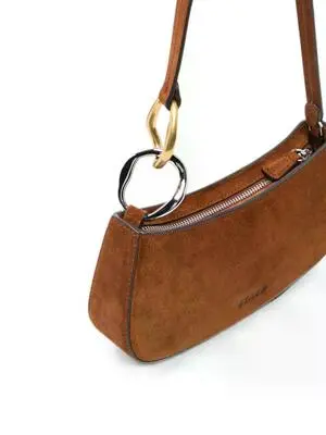 Staud Ollie Suede Shoulder Bag - Brown