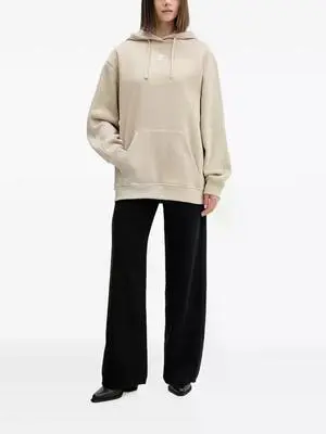 Adidas Drawstring Hoodie - Neutrals