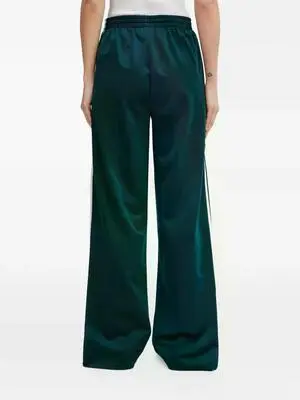Adidas Adidas Firebird Stripe Logo Trousers Green
