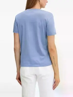 Gant Logo-embroidered T-shirt