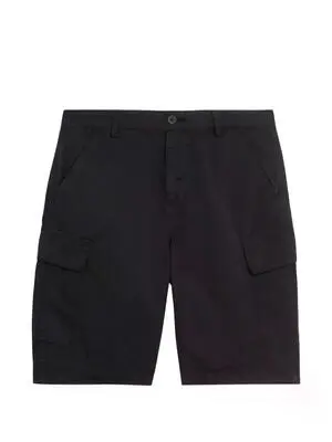 LYLE & SCOTT Logo-embroidered Cargo Shorts - Black