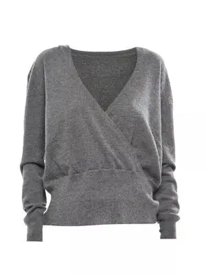MALO Hooded V-Neck Sweater