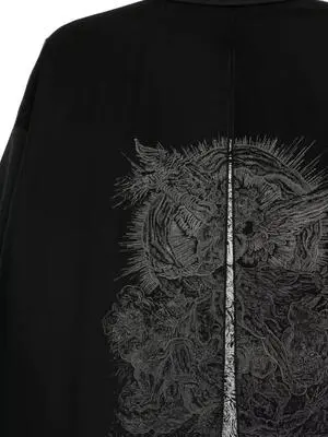 SONGZIO Graphic-embroidered Shirt