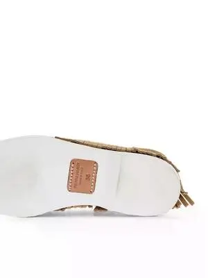Pierre Hardy Tahoe Fringed Suede Loafers
