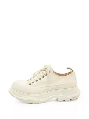 Alexander McQueen Tread Slick Sneakers - White