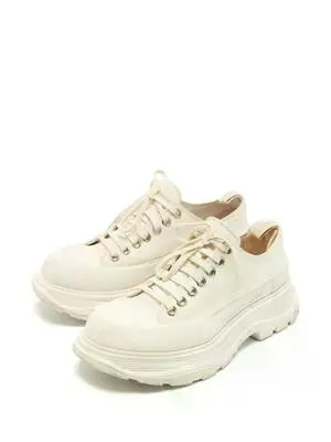 Alexander McQueen Tread Slick Sneakers - White