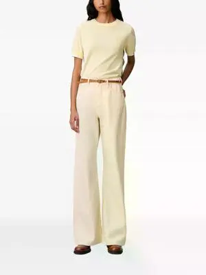 Claudie Pierlot High-waisted Flared Denim Jeans - Neutrals