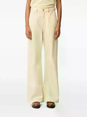 Claudie Pierlot High-waisted Flared Denim Jeans - Neutrals