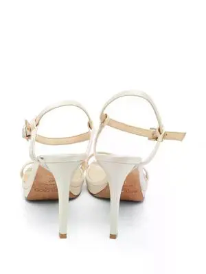 JIMMY CHOO Minny Embellished Ankle-strap Sandals