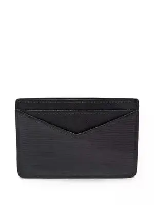 LOUIS VUITTON 2017 Neo Porte Cartes Leather Card Holder - Black