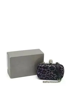 Alexander McQueen Skull Lace Clutch Bag