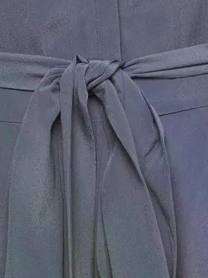 Gucci Tie-waist Crepe Playpsuit