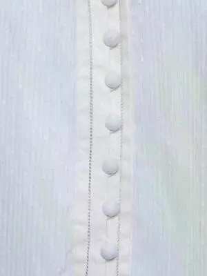 Zimmermann High-neck Long-sleeve Blouse