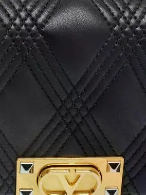 Valentino Garavani Quiltie 67 Shoulder Bag - Black
