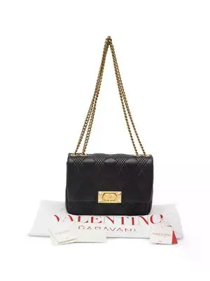Valentino Garavani Quiltie 67 Shoulder Bag - Black