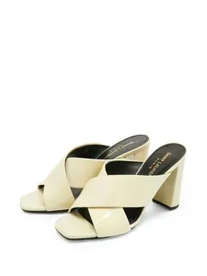 Saint Laurent Loulou Heeled Sandals