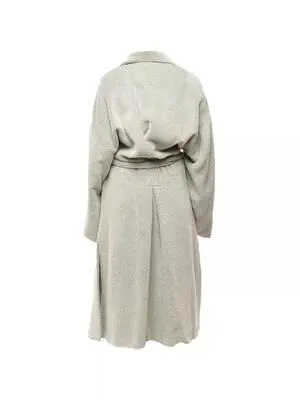 SUPER BLOND Belted Mohair Coat