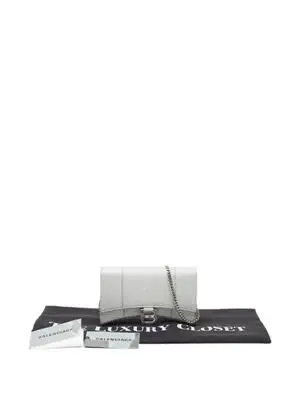 Balenciaga Hourglass Chain Wallet