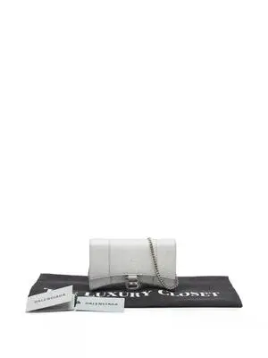 Balenciaga Hourglass Chain Wallet