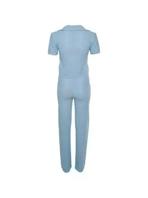 424 Valeria Sequin-embellished Trousers And Top Set