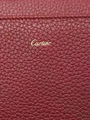 Cartier Grained Leather Travel Pouch