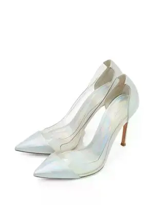 GIANVITO ROSSI Plexi Holographic Pumps