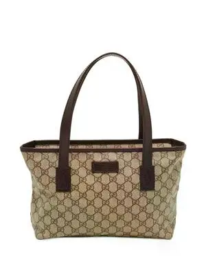 Gucci Gg Supreme Canvas Tote Bag - Neutrals