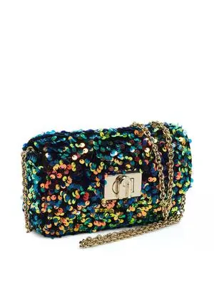 Furla 1927 Sequin Embellished Shoulder Bag