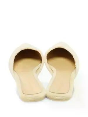 Bottega Veneta Pointed-toe Velvet Mules