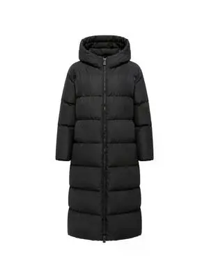 Bacon Cloud Giant Hooded Puffer Coat - Black