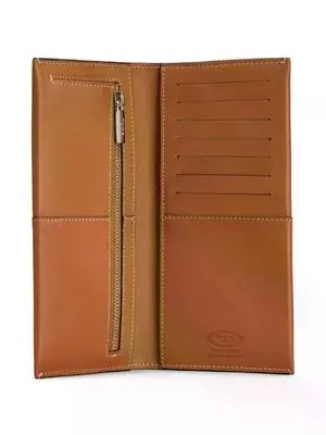 TOD'S Vertical Leather Wallet