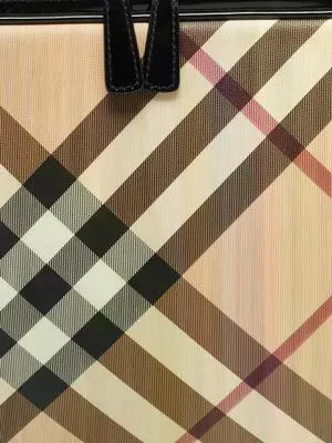 Burberry Nova Check Patent-leather Laptop Sleeve