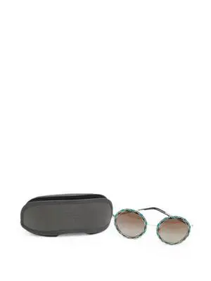 Emporio Armani Round Frame Sunglasses