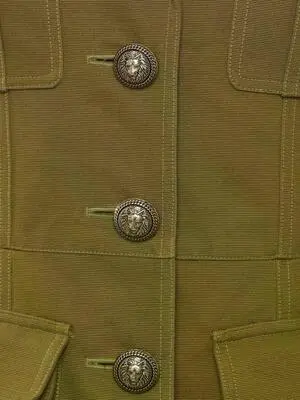 Balmain Buttoned Twill Jacket