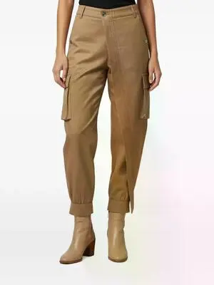 LOUIS VUITTON Gabardine Cargo Pants With Zip Hem