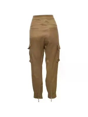 LOUIS VUITTON Gabardine Cargo Pants With Zip Hem