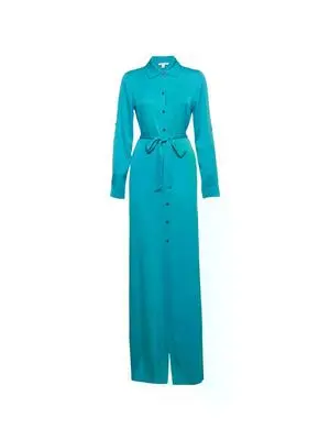 Diane Von Furstenberg Maxi Shirt Dress