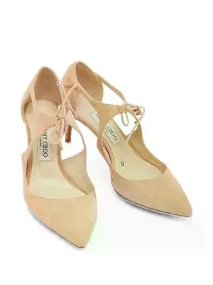 JIMMY CHOO Vanessa Ankle-tie Pumps