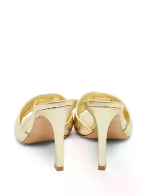 LOUIS VUITTON Revival Monogram Leather Sandals