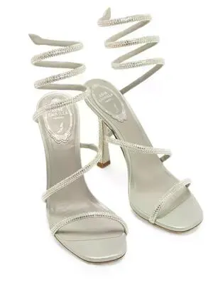 Rene Caovilla Cleo Crystal-embellished Sandals