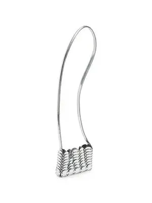 Rabanne Mini Pacoio Cross Body Bag - Silver