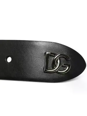 Dolce & Gabbana Studded Leather Belt