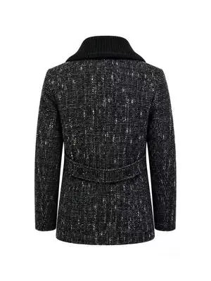 Dolce & Gabbana Speckled Double-breasted Coat
