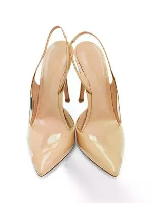 GIANVITO ROSSI Plexi Slingback Pumps