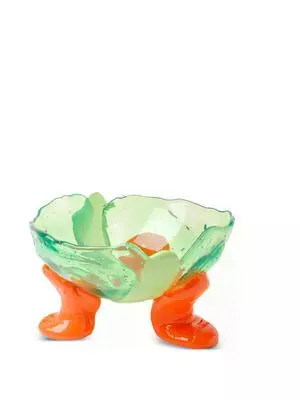 GAETANO PESCE X Browns Exclusive Collina Irregular-trim Vase - Green
