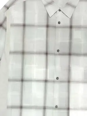 Undercover Check-pattern Short-sleeve Shirt