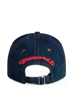 Dsquared2 Paint Splatter Baseball Cap