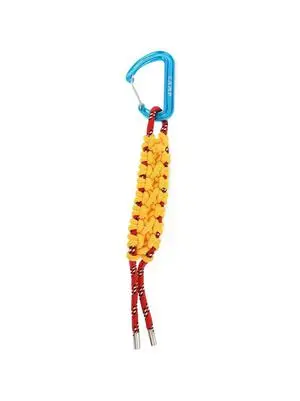 Dsquared2 Braided Carabiner Keyring - Yellow