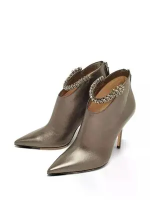 JIMMY CHOO Blaize Crystal Embellished Ankle Boots