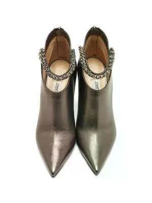 JIMMY CHOO Blaize Crystal Embellished Ankle Boots